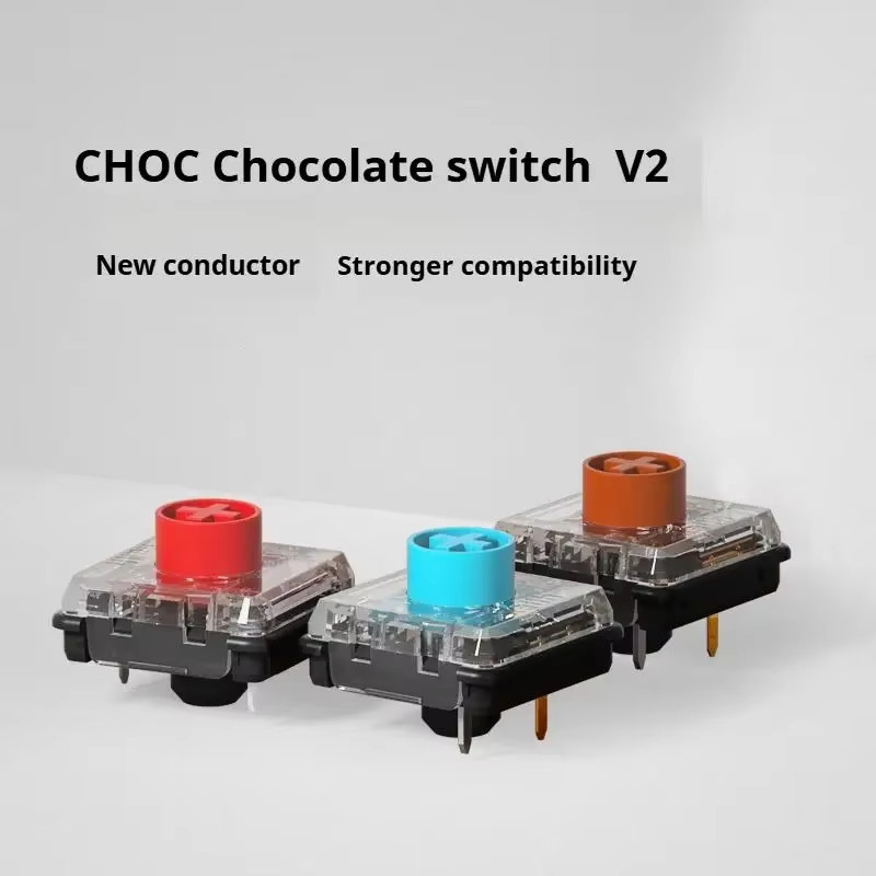 Choc V2 Low Profile Switch 1353 Chocolate Mechanical Keyboard Switches ...