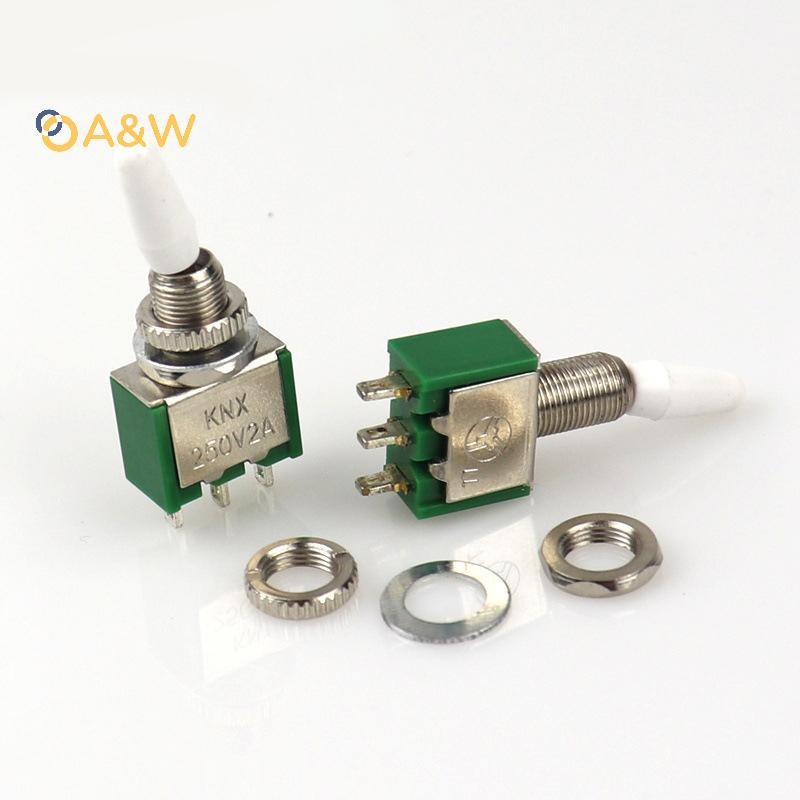 A&W Toggle Switch Swing Switch Toggle Switch 250V 2A Three-pin Self ...