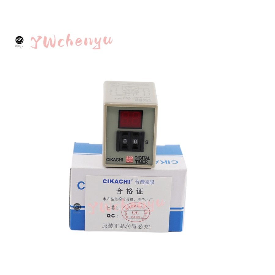CIKACHI รีเลย์เวลา AH3D-D3 D2 D1 จอแสดงผลดิจิตอล AC220V DC24V | Shopee ...