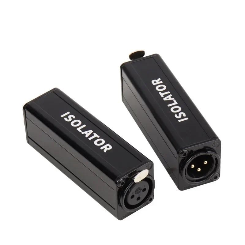 1 ชิ้น Mono XLR Audio Isolator Mixer Noise Cancellation Audio Current ...
