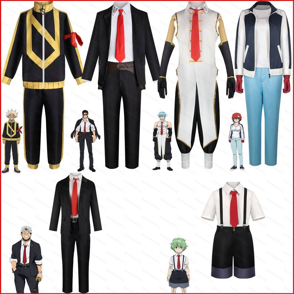 Sqt อะนิเมะ Undead Unluck คอสเพลย์เครื่องแต่งกาย cos Izoom Fuuko Andy ...