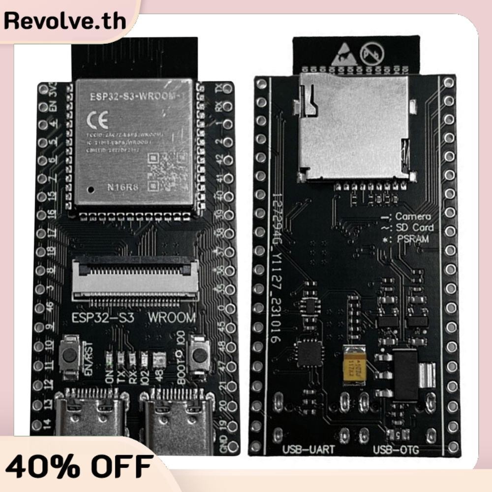 Esp32 S3 Wroom Cam บอร์ดพัฒนา Wifi Bt โมดูลพร้อมกล้อง Ov2640 Shopee