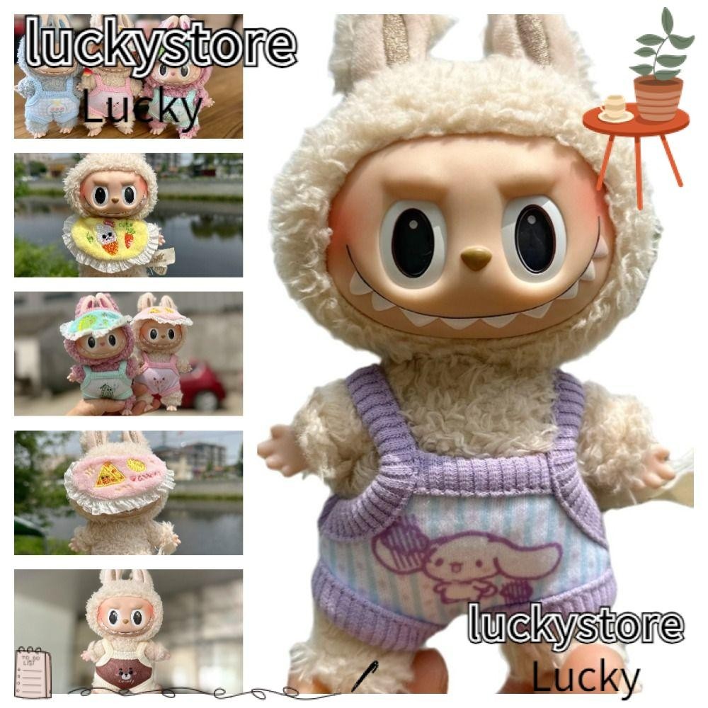 Lucky Labubu Piggy เสื้อ, เปลี่ยน DIY Labubu Suspender เสื้อ, Mini หลาย ...
