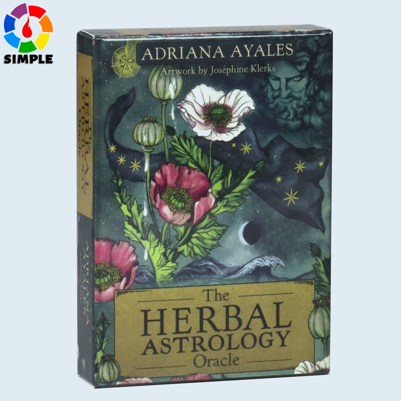 The Herbal Astrology Oracle Cards Deck Tarot Deck | Shopee Thailand