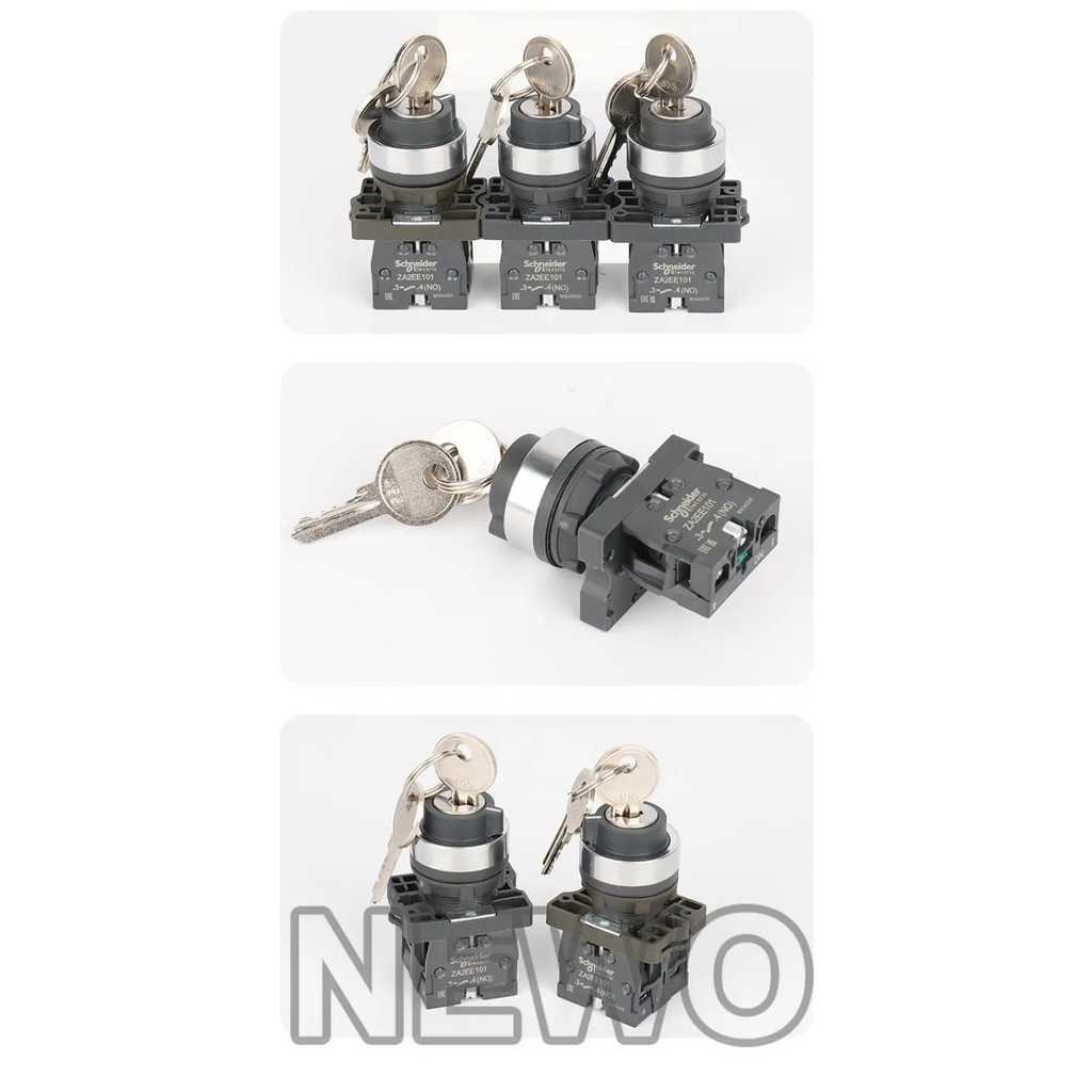 100% ใหม่และต้นฉบับปุ่มสวิตช์กุญแจ Schneider XA2EG33 XA2EG43 | Shopee ...