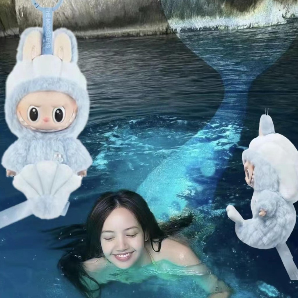 Labubu Blue Fairy Mermaid Limited Edition natath | Shopee Thailand