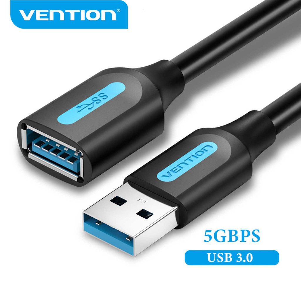 Vention สายเคเบิลต่อขยาย USB 3.0 5Gbps USB เป็น USB ตัวผู้ A เป็นตัว ...