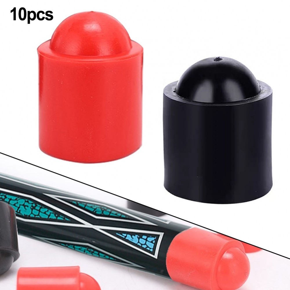 Cue Protector Cap 3.5 ซม.ความสูงยางทนต่อการสึกหรอ 10 ชิ้น 2.8 ซม. ...