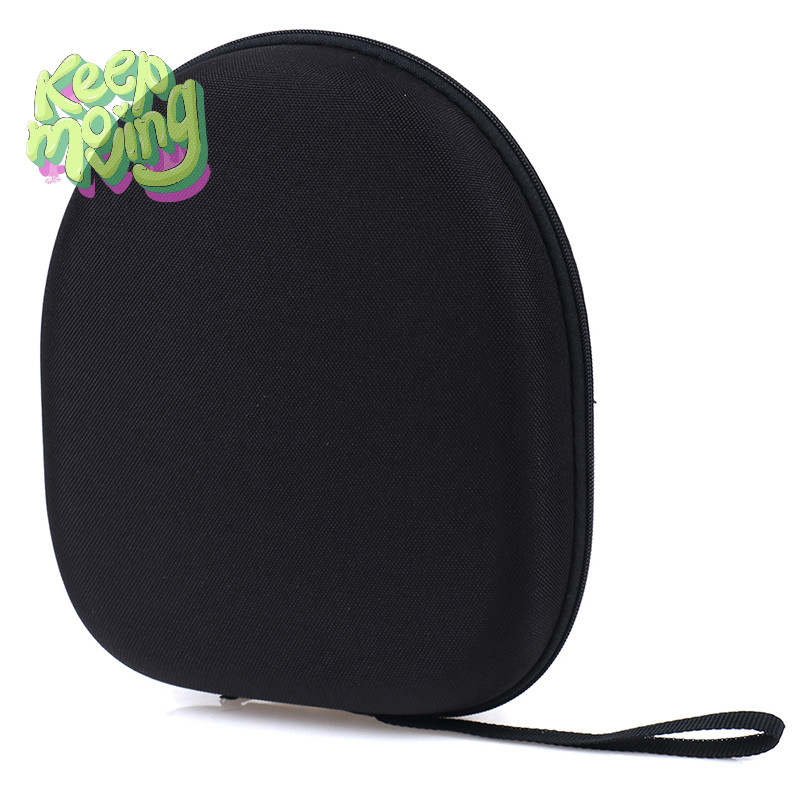 (KeepMoving) Black Hard Shell Carry Headphone Headphone Headphone Case ...