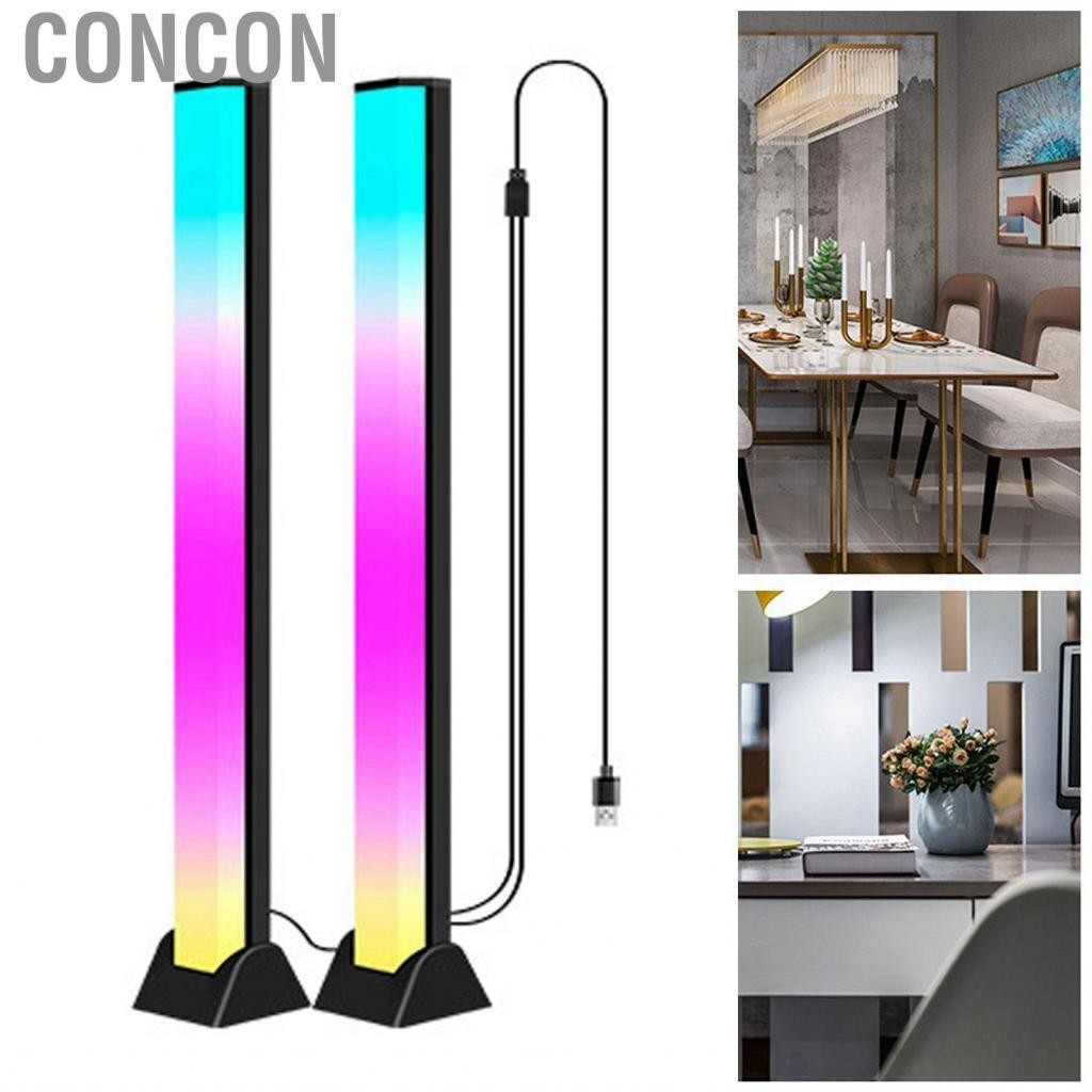 Concon LED Neon Ambient Light สีสัน RGB เสียงเปิดใช้งานเซ็นเซอร์จังหวะ ...