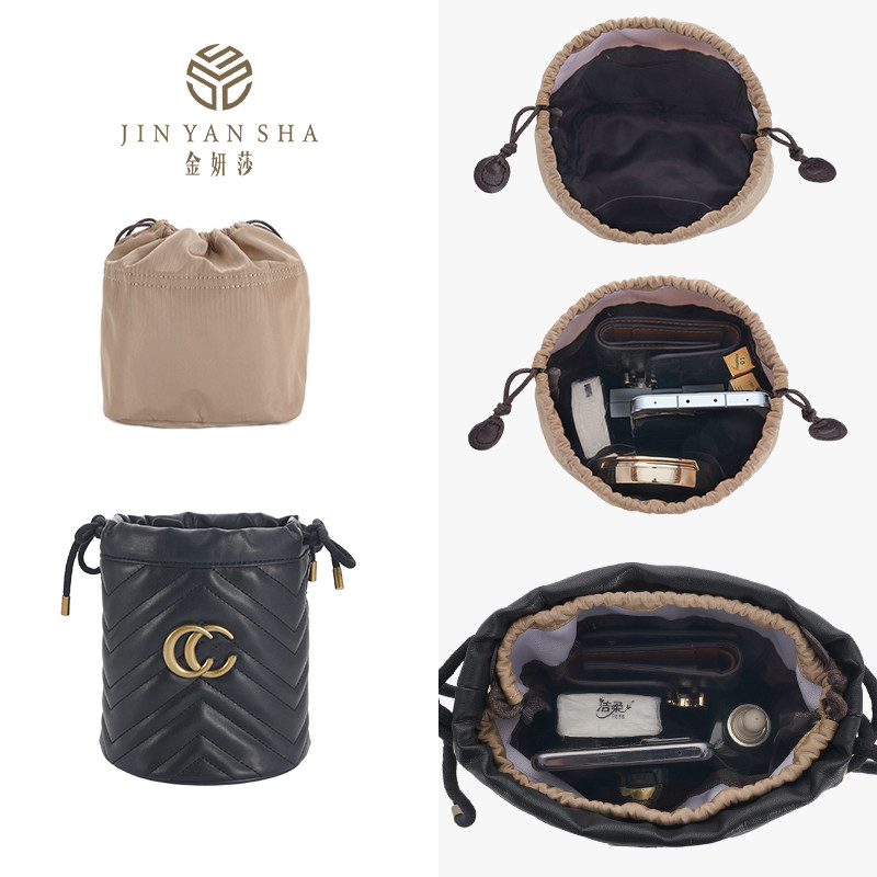 สไตล์ใหม่ Jinyansha Double G Mamon Bucket Bag Liner Bag Mini Drawstring ...