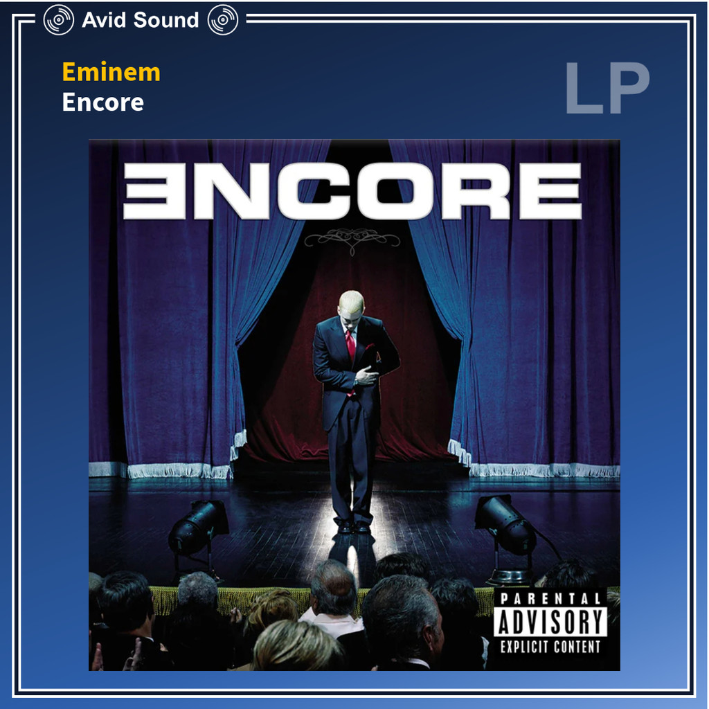 แผ่นเสียง Eminem Encore ใหม่ ซีล Eminem Vinyl LP | Shopee Thailand