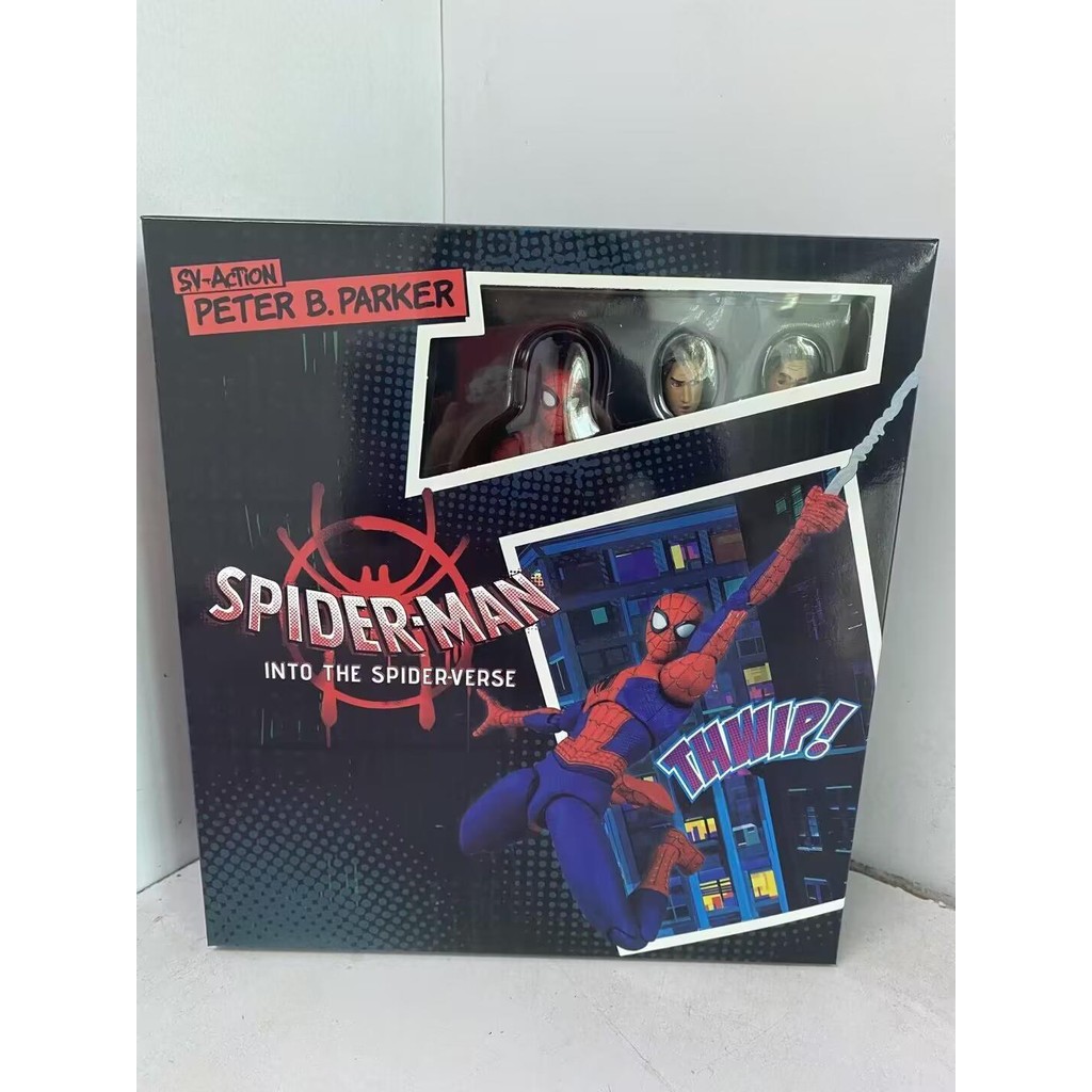 [พร้อมส่ง] รูปการ์ตูนขายส่งพันค่าฝึก SV-action Spider-Man Parallel ...