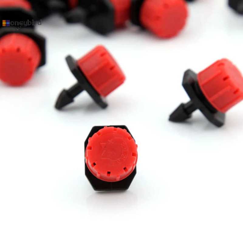 Kaleidoscope 50pcs ชลประทาน Drippers สปริงเกอร์ปรับ Water Dropper หัว ...
