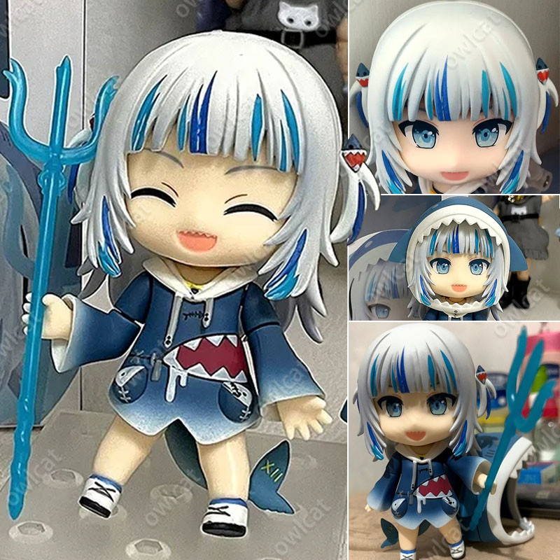 โมเดล Action Figure VTuber Gawr Gura (GSC Ver.) 10cm #1688 JY Shark ...