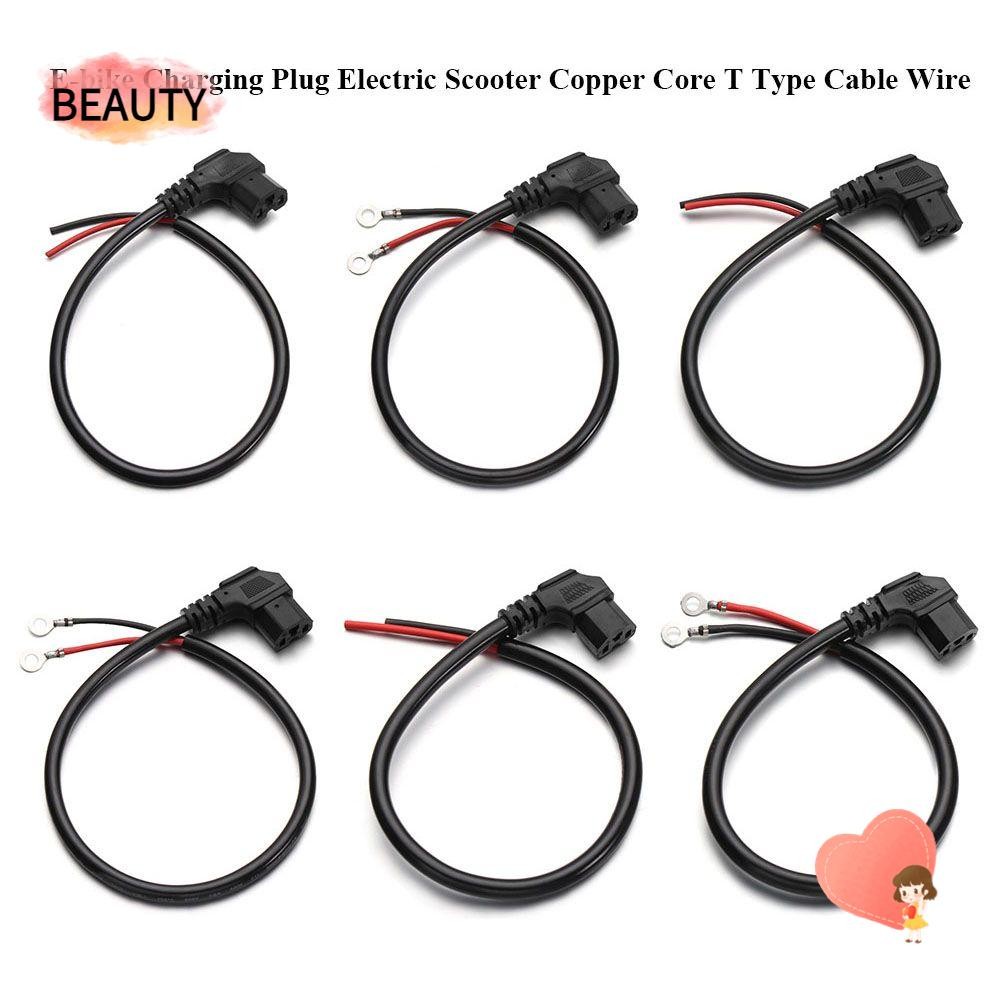 Beauty ปลั๊กชาร์จ E-bike คุณภาพสูงสกู๊ตเตอร์ทองแดง Core 6 รูปแบบ T Type ...