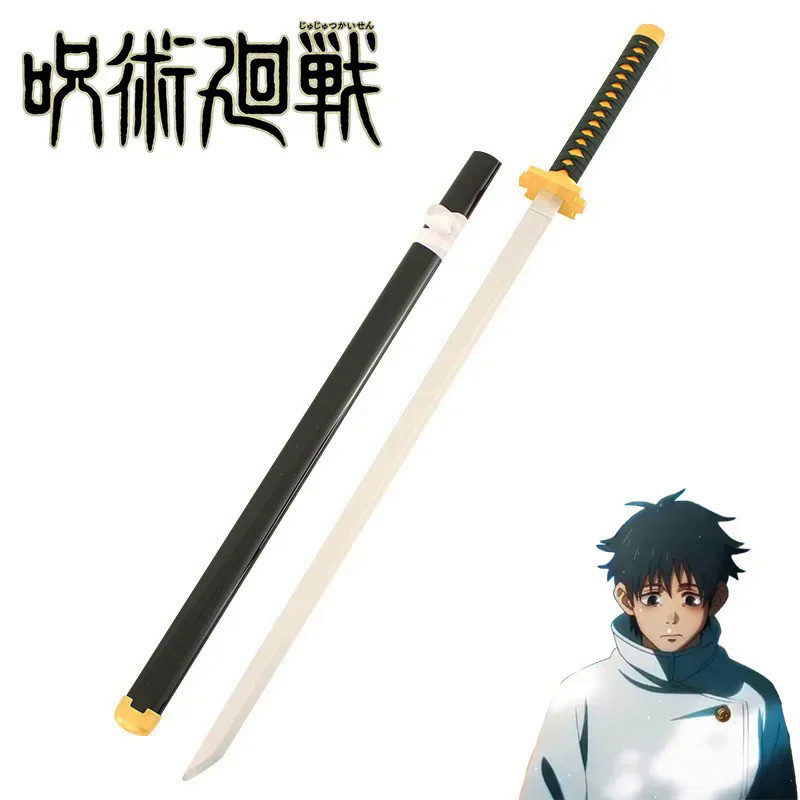 104cm Okkotsu Yuta Jujutsu Kaisen Weapon Samurai Sword Anime Peripheral ...