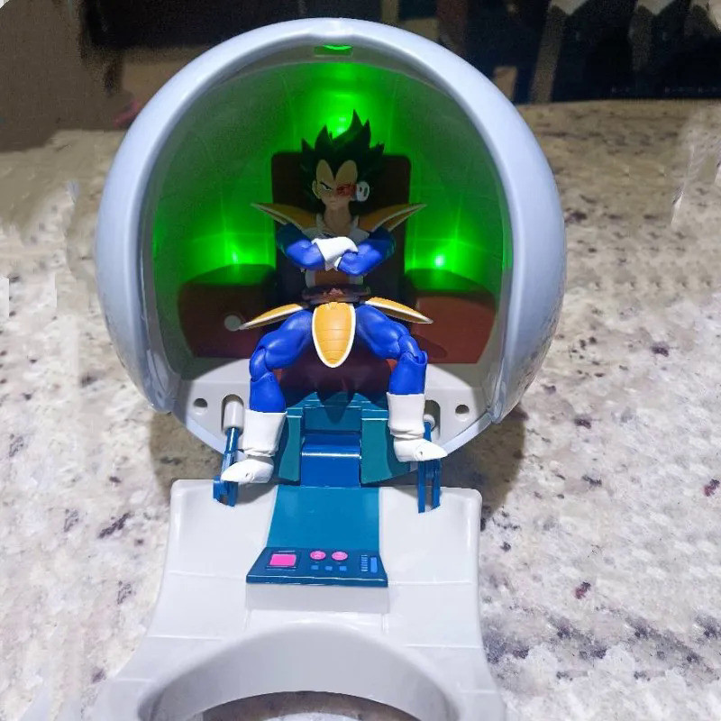 Anime Dragon Ball Super Saiyan Vegeta Space Capsule Spaceship Luminous ...