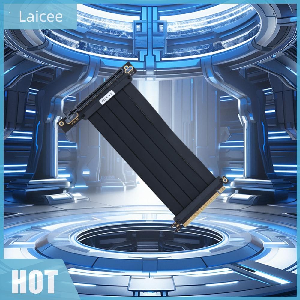 [Laicee.th] PCI-E 4.0 Riser Cable 90 องศา PCIe 4.0 X16 การ์ดขยายแบบยืดหยุ่นความเร็วสูง | Shopee ...