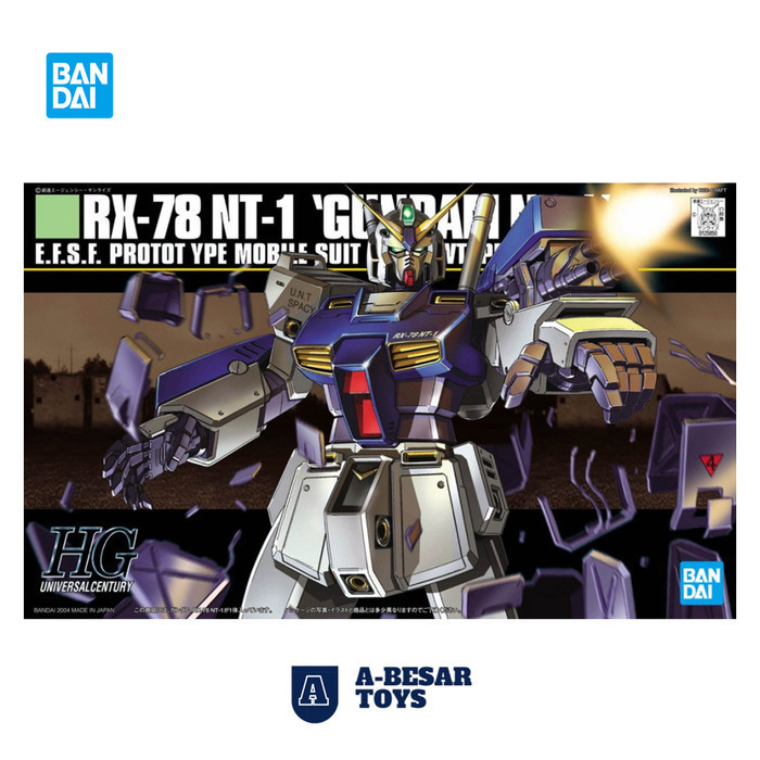 กันดั้ม HG 1/144 HGUC RX-78 NT-1 Alex Bandai 059158 | Shopee Thailand