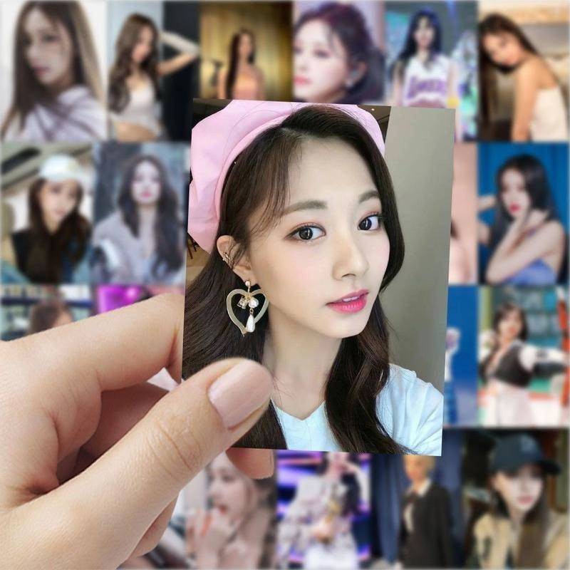 พร้อมสต็อก 189 แผ่น Zhou Ziyu สติกเกอร์เดี่ยว High-value Beauty TWICE ...