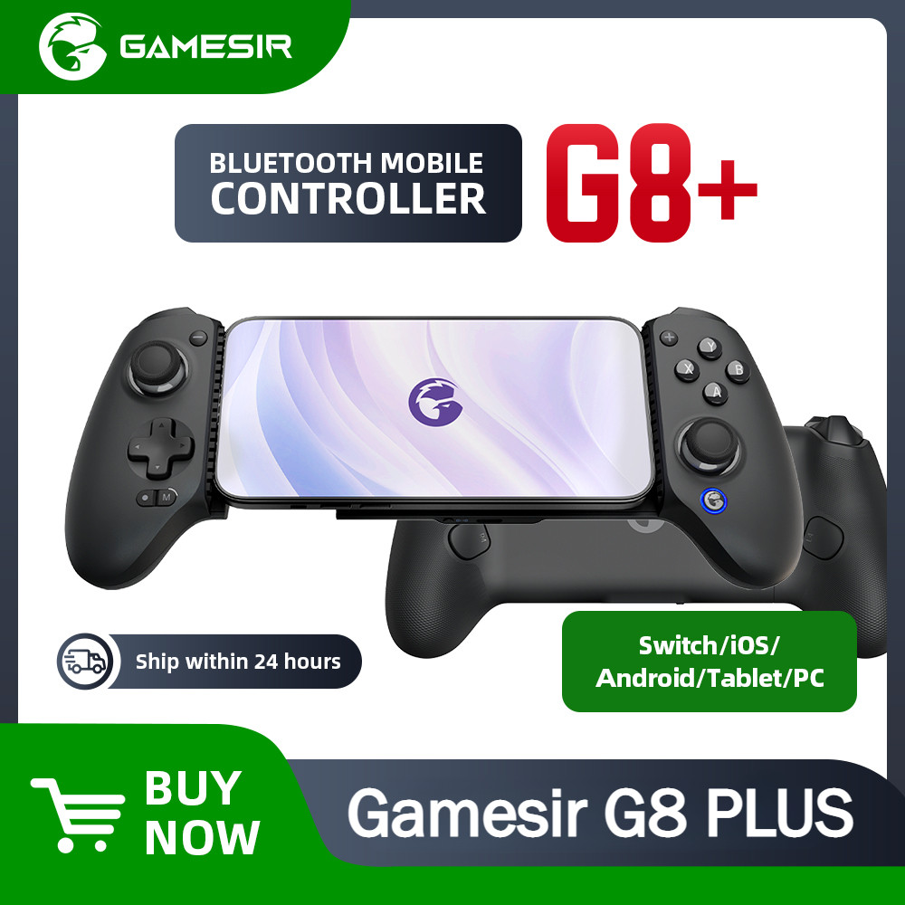 Original GameSir G8 Plus Bluetooth Gamepad Mobile Controller พร้อม Hall ...