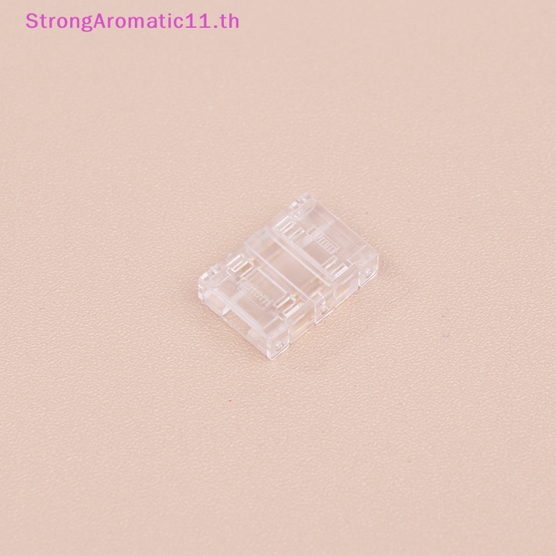 Strongaromatic สายไฟ LED 5 8 10 มม.การเชื่อมต่อ Solderless Mini Buckle ...