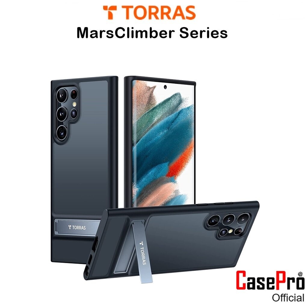 Torras MarsClimber Series เคสขาตั้งกระแทกผ่านมาตราฐานSGSเกรดพรีเมี่ยม เคสสำหรับ Galaxy S22Plus ...