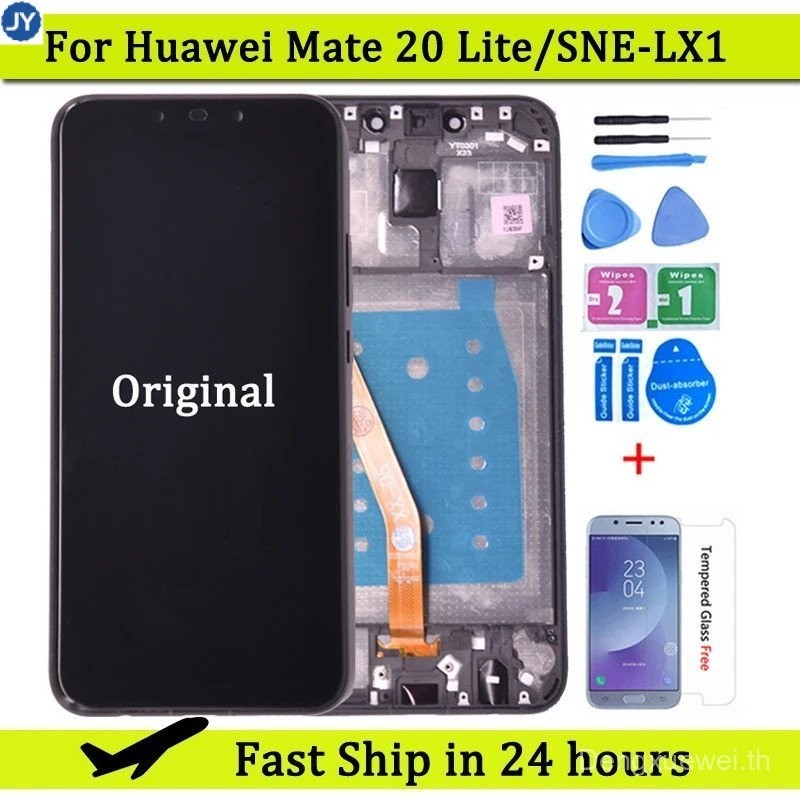 6.3 ''สำหรับ Huawei Mate 20 Lite SNE-AL00 SNE-LX1จอ LCD หน้าจอสัมผัสชุด ...