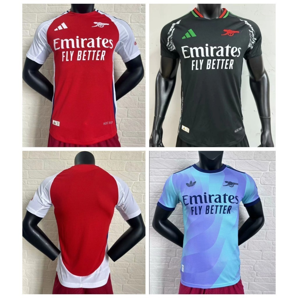 [เวอร์ชั่นผู้เล่น] เสื้อฟุตบอล Arsenal Home/Away/Third Away ใหม่ ...