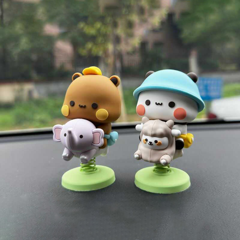 เขย่า Yier Bubu รูป Mitao Panda Dudu เครื่องประดับรถยนต์ตุ๊กตารุ่นสะสม ...