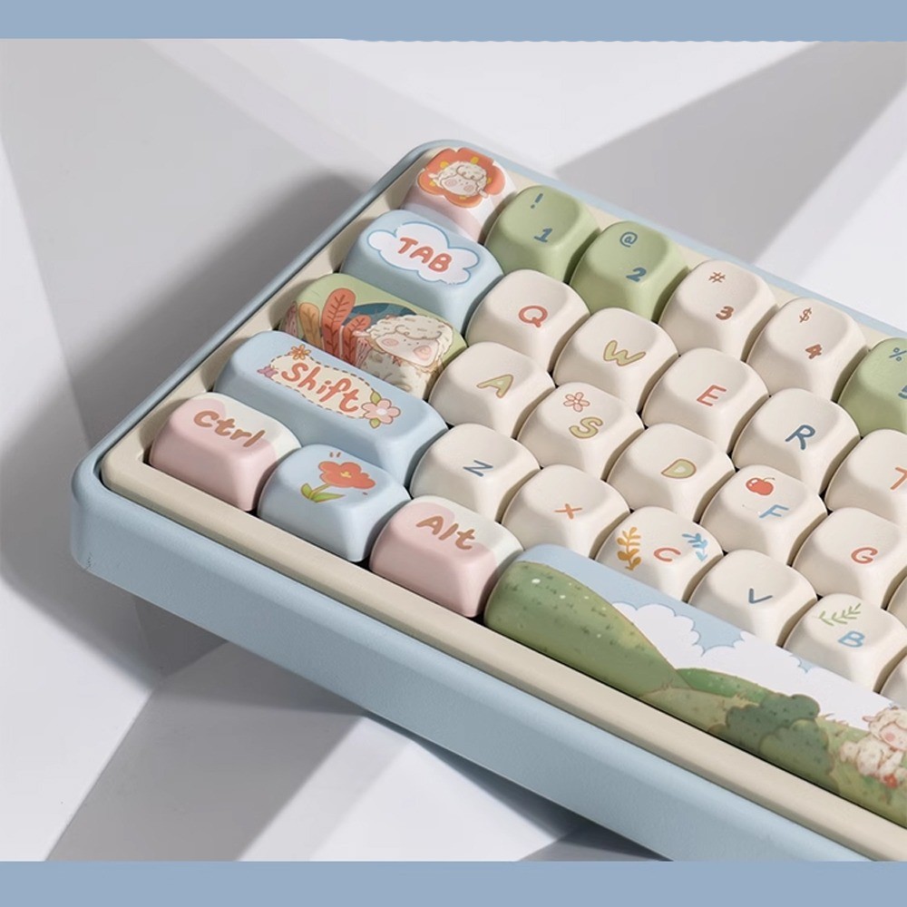 แกะปุ่มกดปิคนิค XOA/FOA/MDA โปรไฟล์ 142 คีย์ PBT ห้าด้าน Dye ...