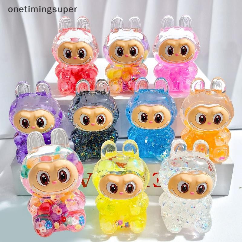 Onetimingsuper Mini เรซิ่น Rabbu Miniature ตัวเลข 3D Luminous ...