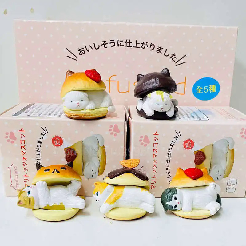 Original Kawaii Capsule Gashapon Toys Cute Mofusand Shrimp Nyan Neko ...