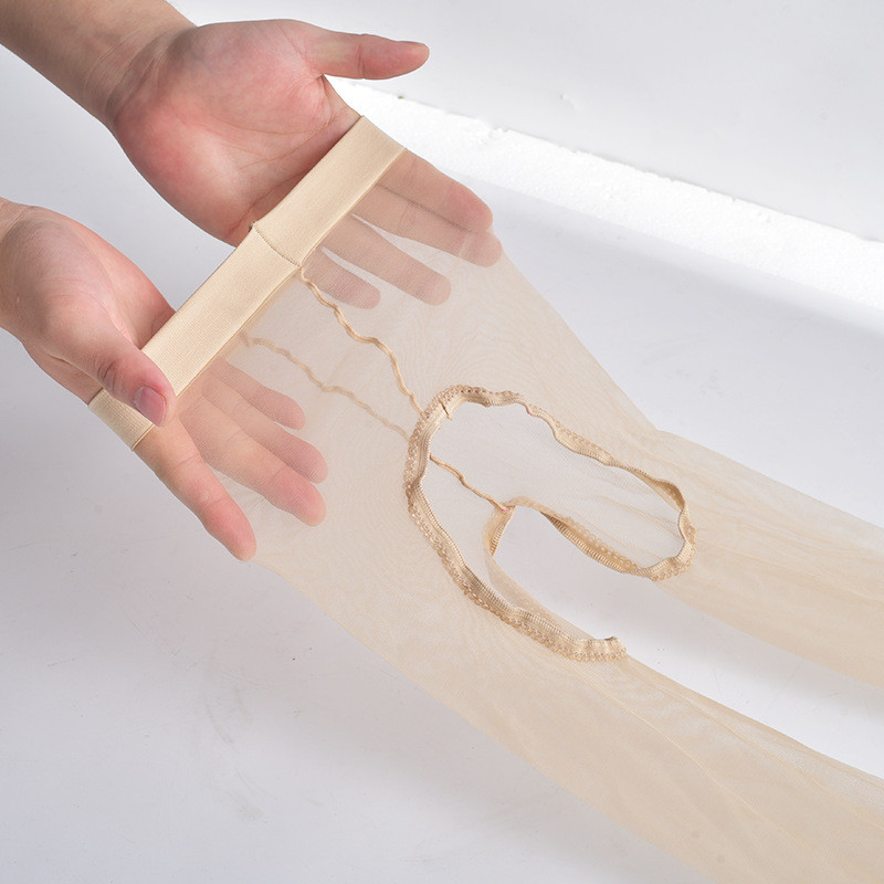โปร่งใสเต็มรูปแบบถุงน่องเปิดเป้า First-Line Ultra-Thin Toes โปร่งใสเซ็ก ...