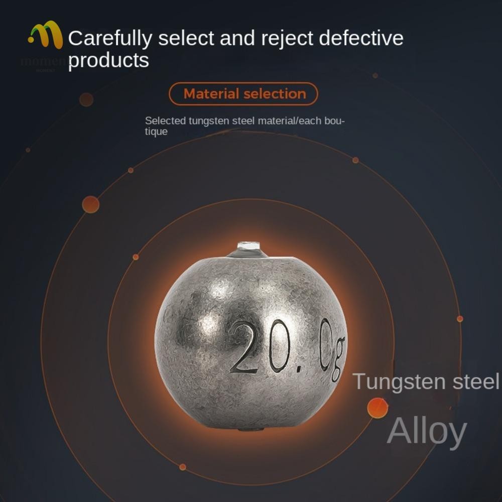 Moment 1/2/3/4/5pcs ตกปลาทังสเตน fall, 0.85g-20g น้ําหนักยิง Sinker คุณภาพสูง Tear Drop Quick ...