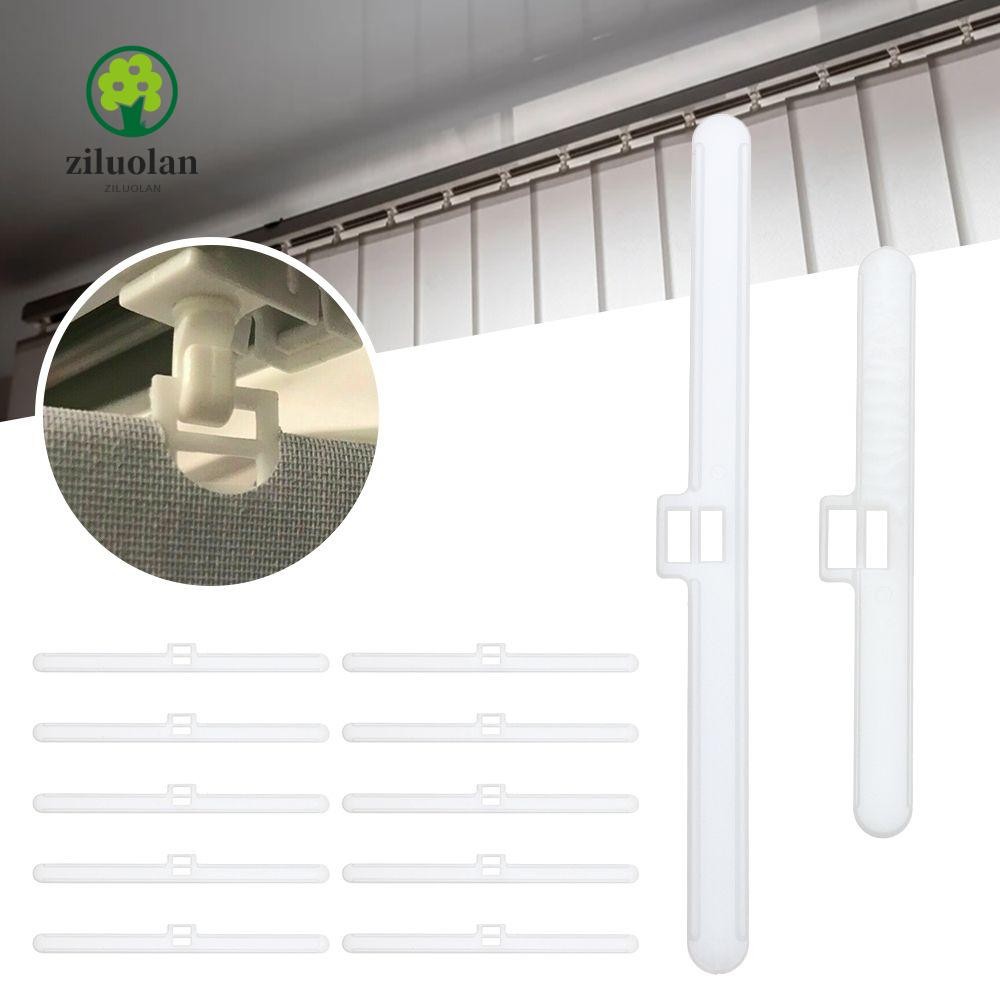 Ziluolan 10PCs แนวตั้ง Blind Link Home Connector หน้าต่างม่านซ่อมคลิป ...