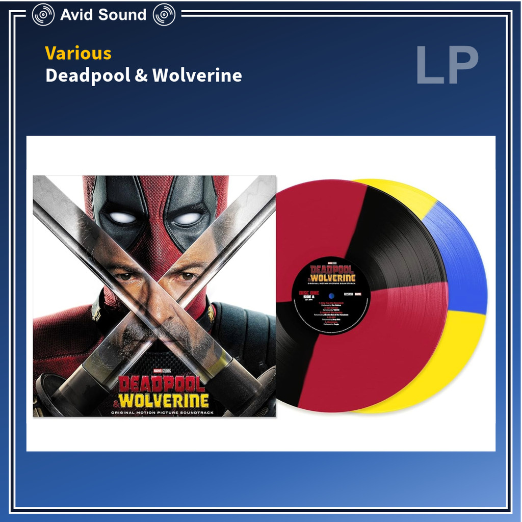 [ ออก E-Tax ได้ ] แผ่นเสียง Deadpool & Wolverine (OST) Soundtrack ใหม่ ...
