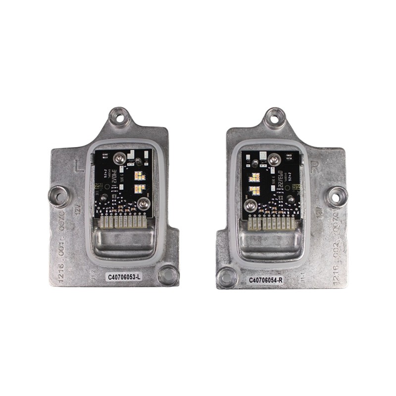 1 คู่ด้านหน้า LED โมดูลไฟวิ่งกลางวัน 63115A043C1 63115A043C2 สําหรับ ...