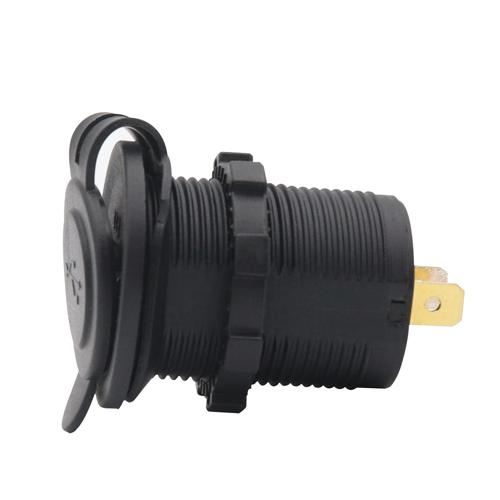 DC 10-28V รถ USB Charger Socket Fast Charging PD Type C + QC 3.0 Power ...