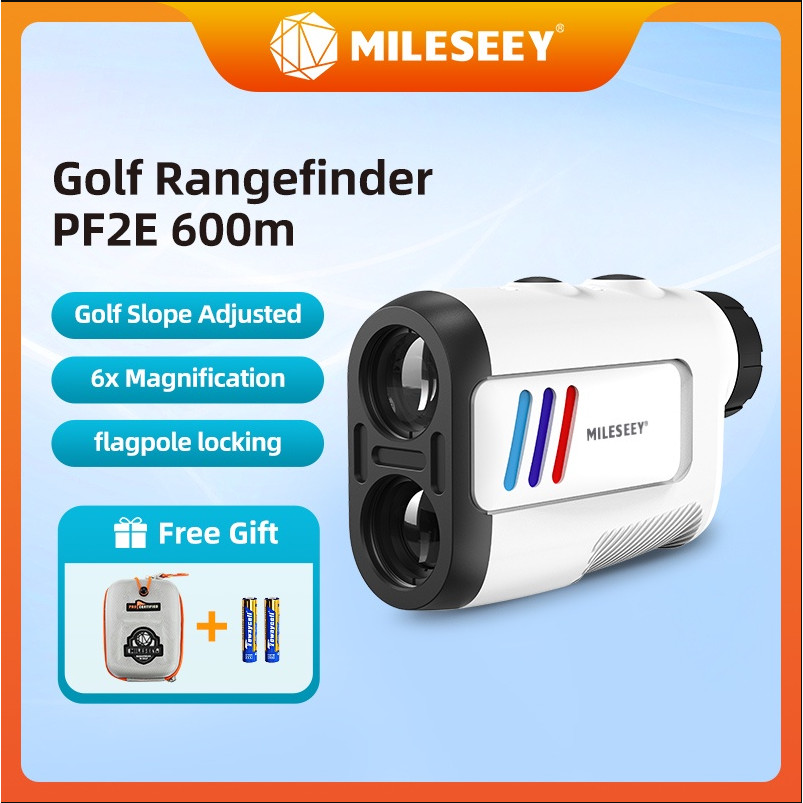 Mileseey PF2E Golf rangefinder 600M Yard/M Mini 6x กล้องโทรทรรศน์วัด ...