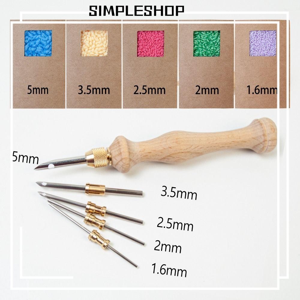 SIMPLESHOP ปากกาเย็บปักถักร้อย, Poching Cross Stitch เครื่องมือ DIY Craft ถักเย็บปักถักร้อยปากกา ...