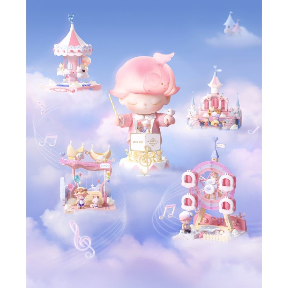 [คลังสินค้าพร้อม] POPMART DIMOO Dream Song Series Building Blocks Set ...