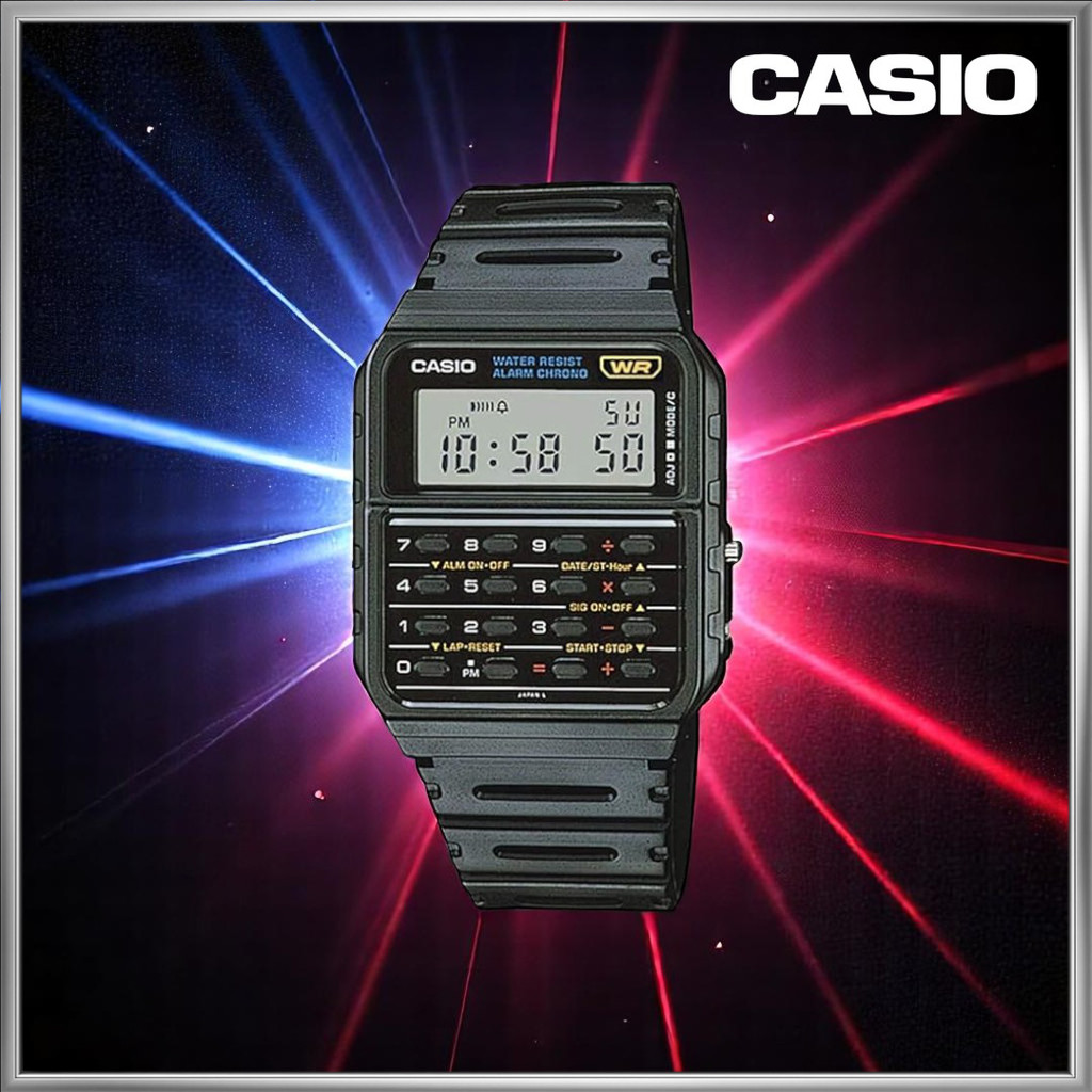 CASIO Wristwatch with Calculator Function, Calculator Watch CA-53W-1Z ...