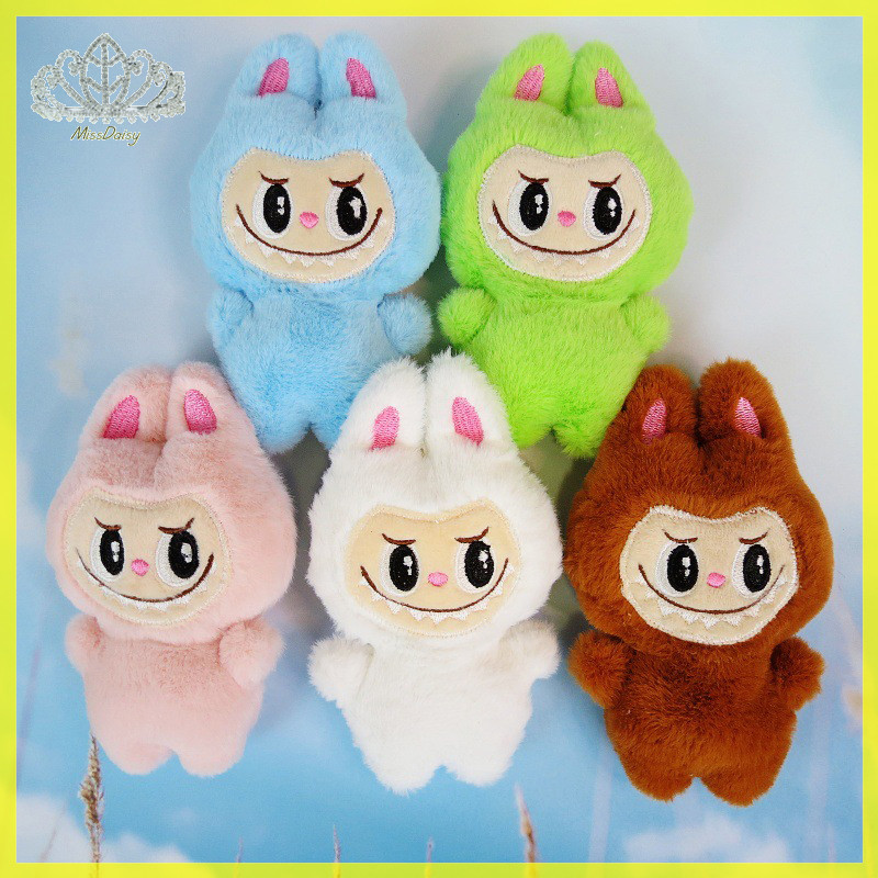 Daisy 1PC สาวของขวัญ Labubu Monster Plush พวงกุญแจกระเป๋าตกแต่งการ์ตูน ...