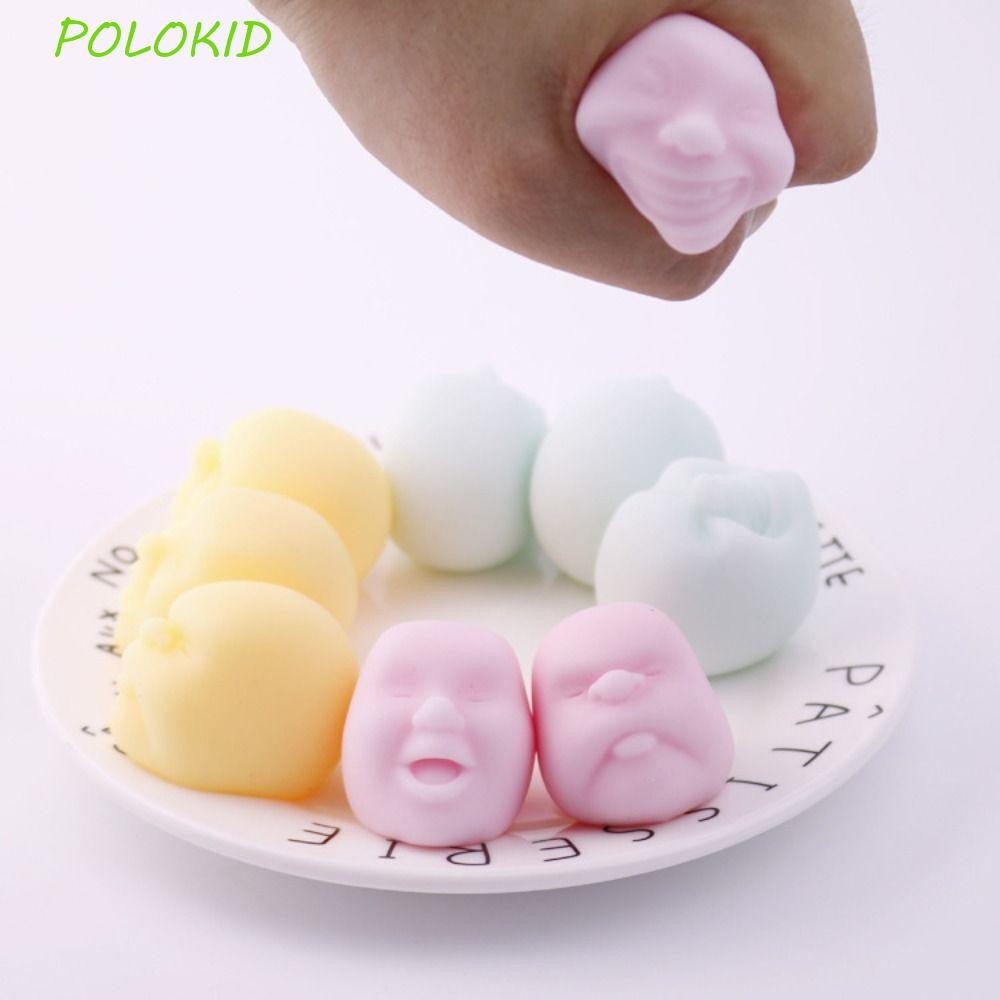 Polokid Human Face Vent Ball ของเล่น, Human Face Vent Ball Squeeze Ball ...