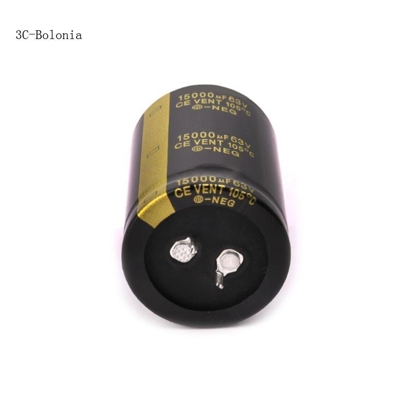 PC Heavy Duty Capacitors 63V 15000UF Electrolytic Capacitors ส่วนประกอบ ...