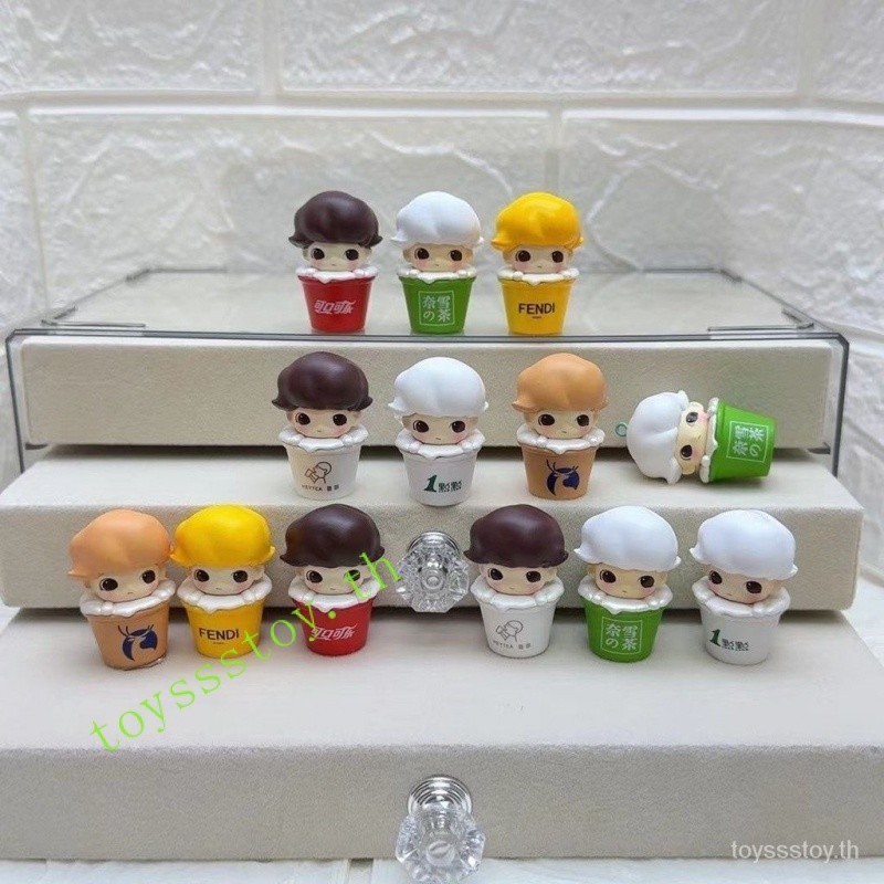 Diy Handmade mini Changed เด็กอินเทรนด์ Play.La labubu zimomo mini ...