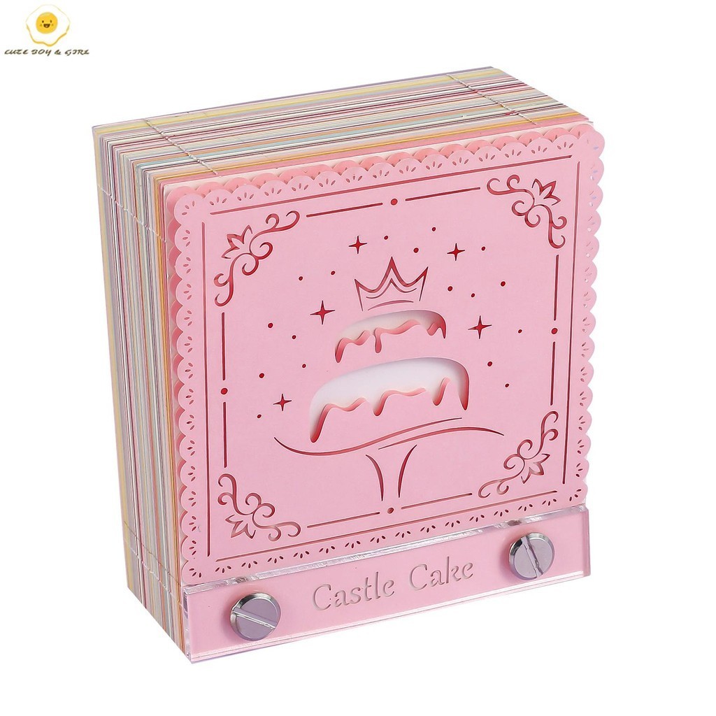 Pretty 3D Memo Pad Creative 3D Art Memo Pad 3D Note Pad DIY สําหรับ ...