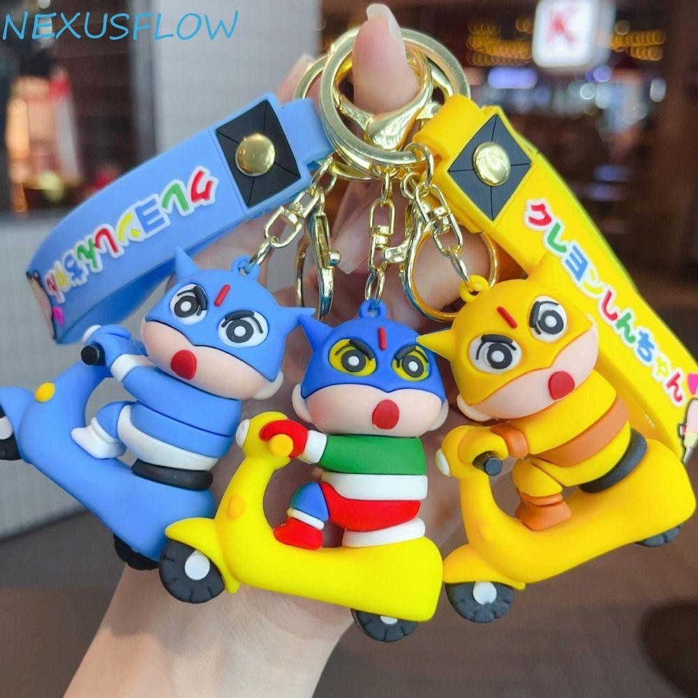 Nexusflow Crayon Shin Chan พวงกุญแจ, กันน้ําสไตล์ญี่ปุ่น Xiaoxin พวงกุญแจ, Kawaii PVC ยอดนิยม ...